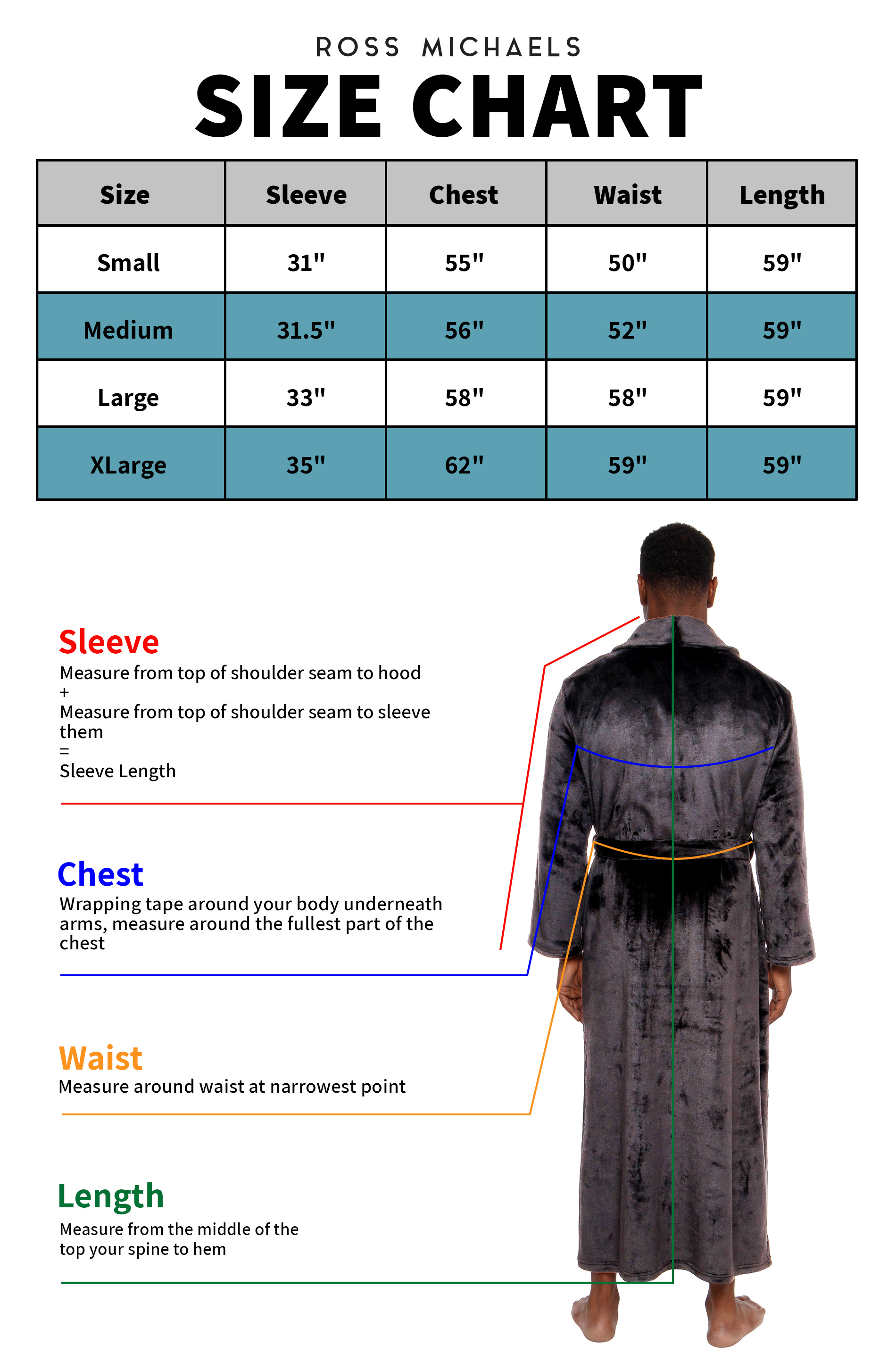 Ross Michaels Mens Full Floor Length Big And Tall Long Plush Bath Robe ross-michaels-mens-full-floor-length-big-and-tall-long-plush-bath-robe